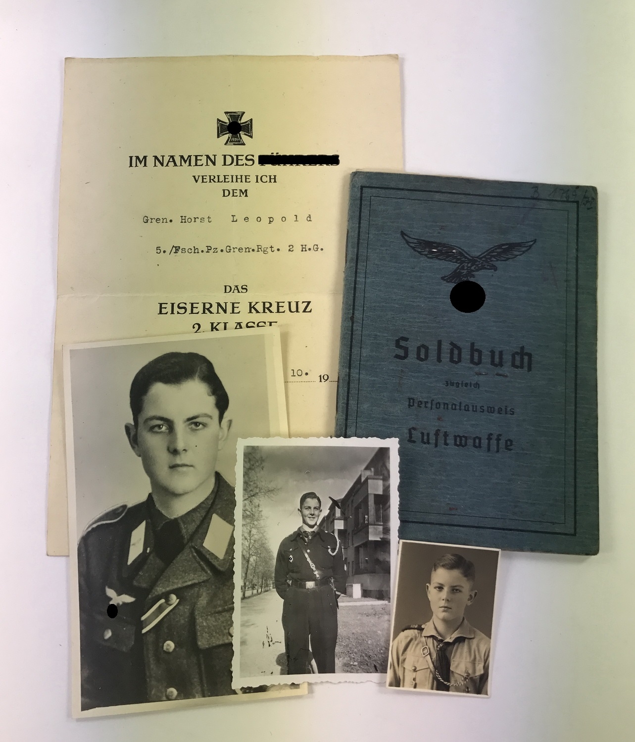 Nachlass Fallschirm Panzer Grenadier Regiment Hermann Göring
