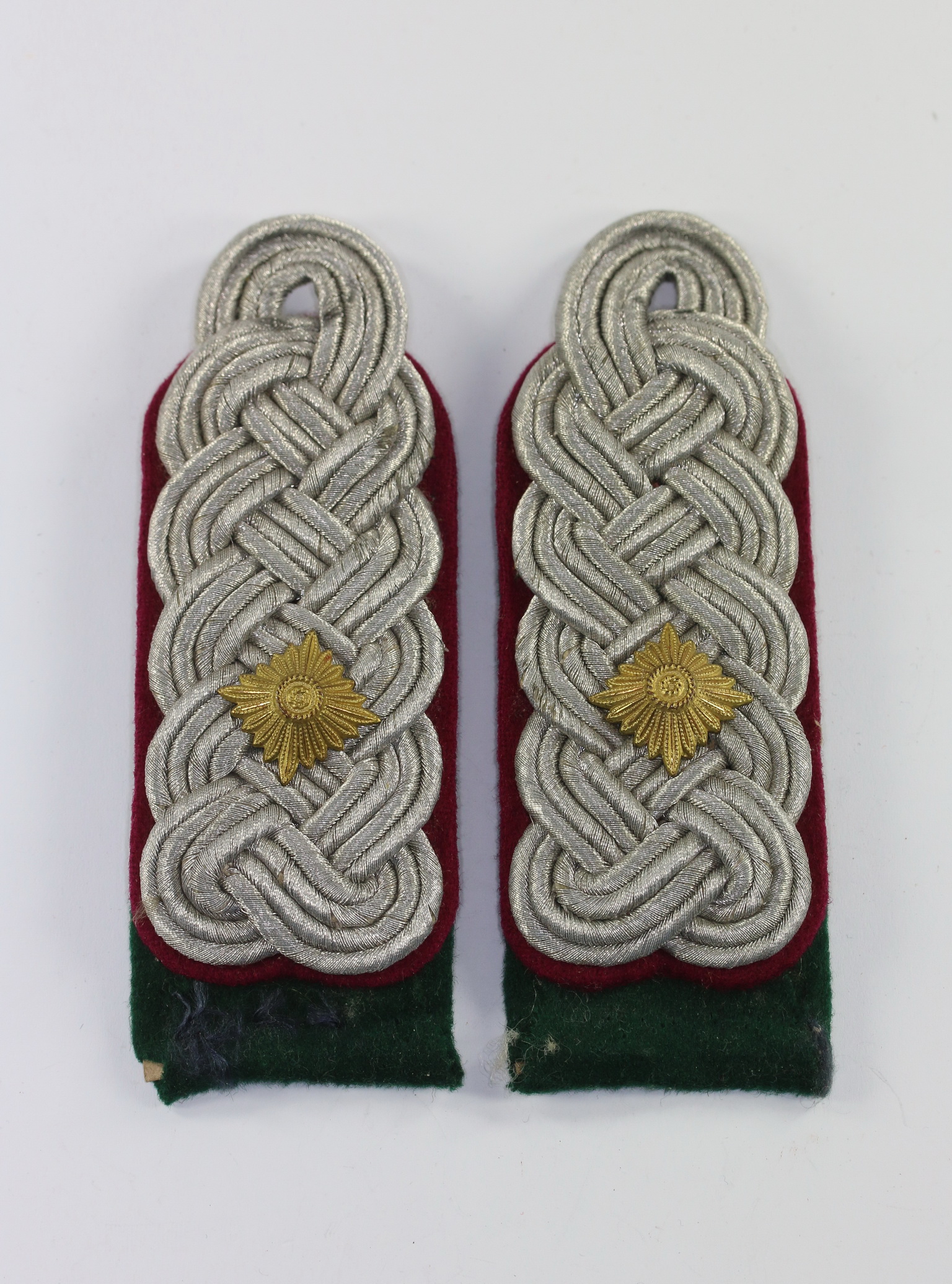Wehrmacht, Paar Schulterklappen Oberkriegsgerichtsrat (Beamter am Reichskriegsgericht)