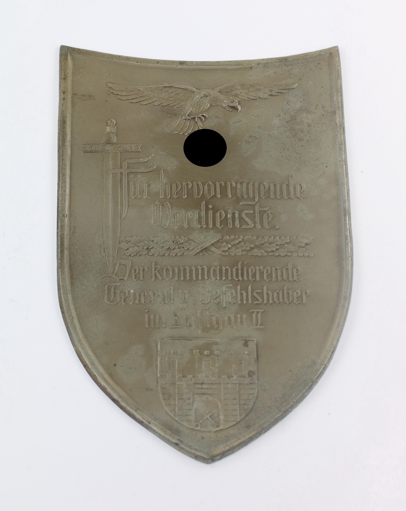 Air Force Honor Shield - For outstanding service to the Commanding ...