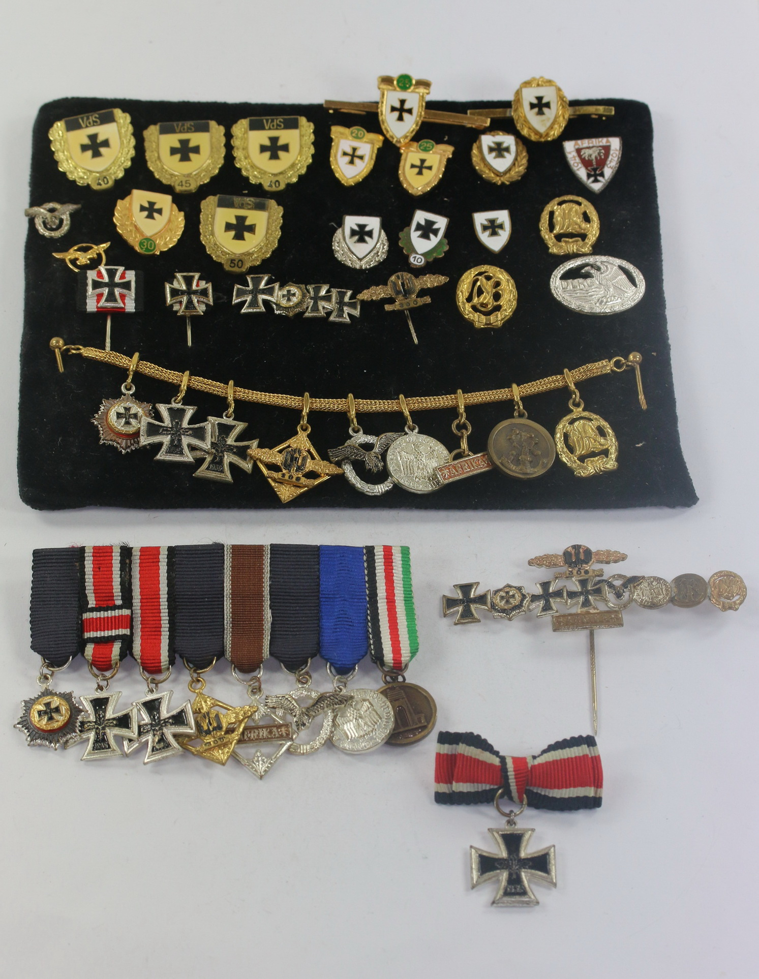 Miniaturen und Nadeln von Oberst Herbert Ihlefeld