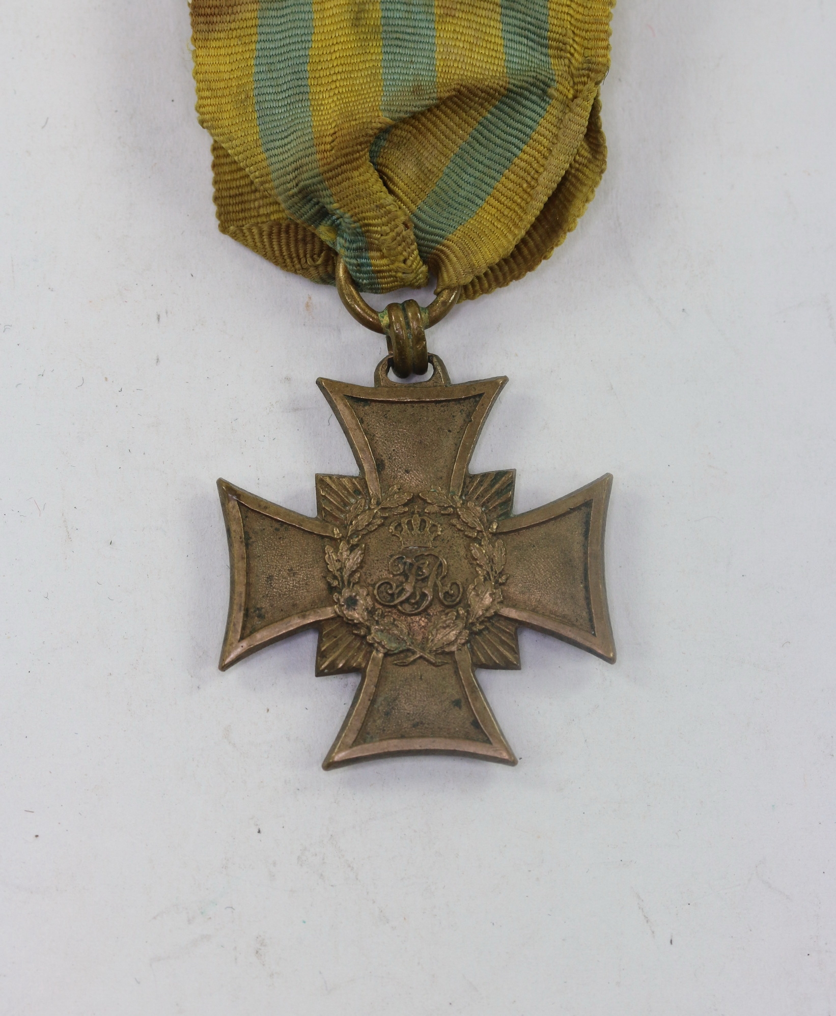 Saxony, Commemorative Cross 1866 to Combatant Band