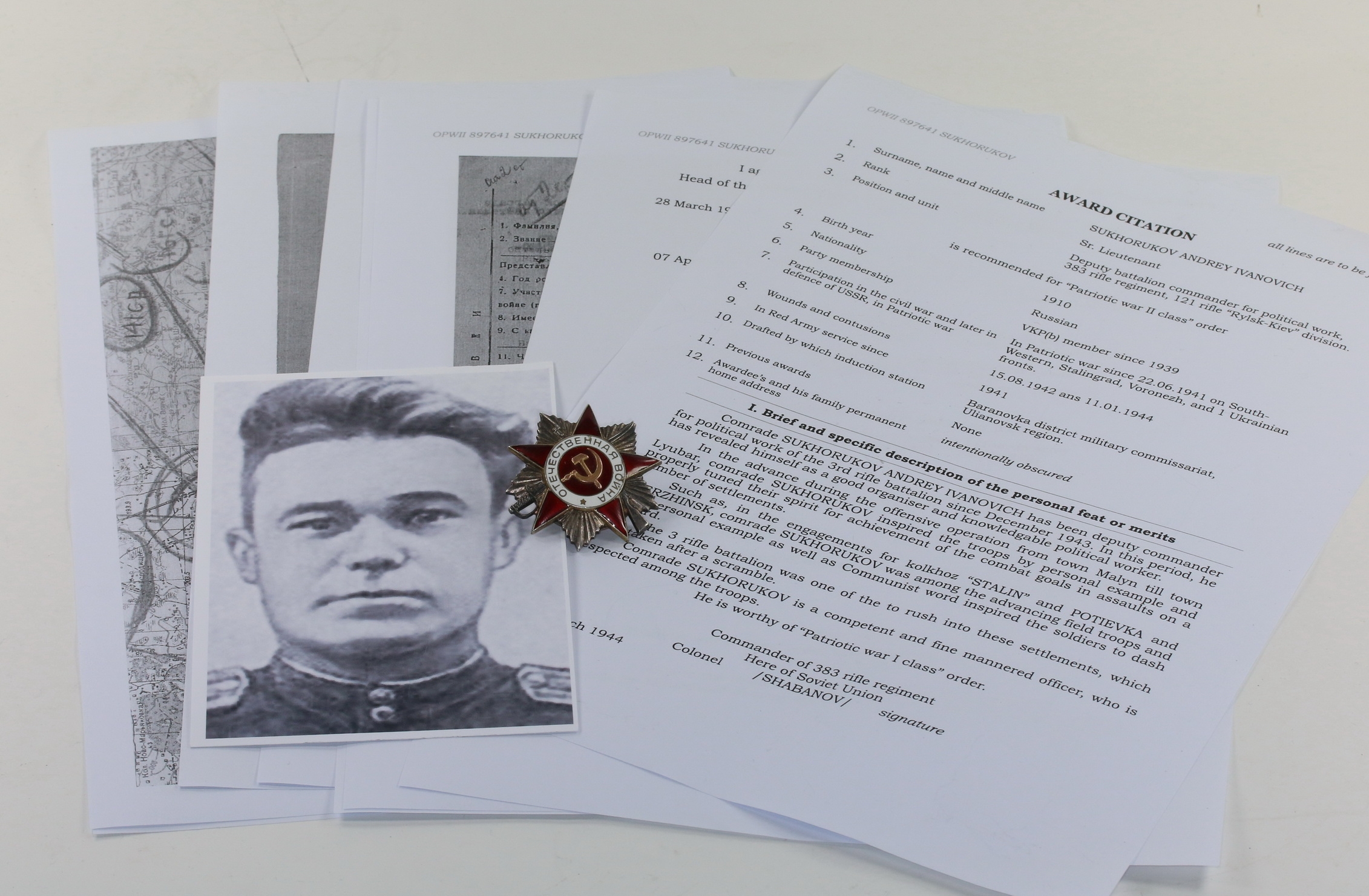 Soviet Union, Order of the Great Patriotic War 2nd Class
