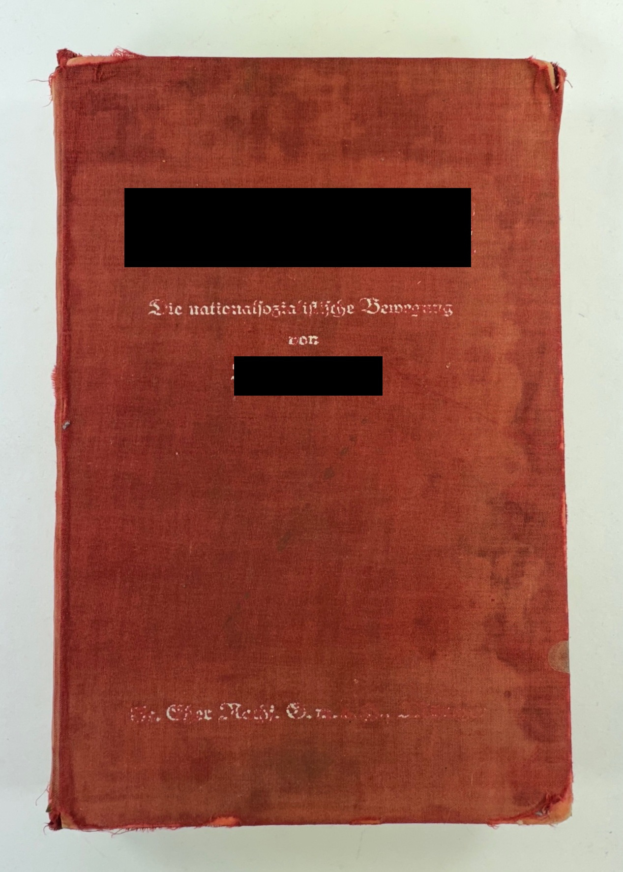 Adolf Hitler, Mein Kampf, first edition 1927 (!), Volume 2: The ...