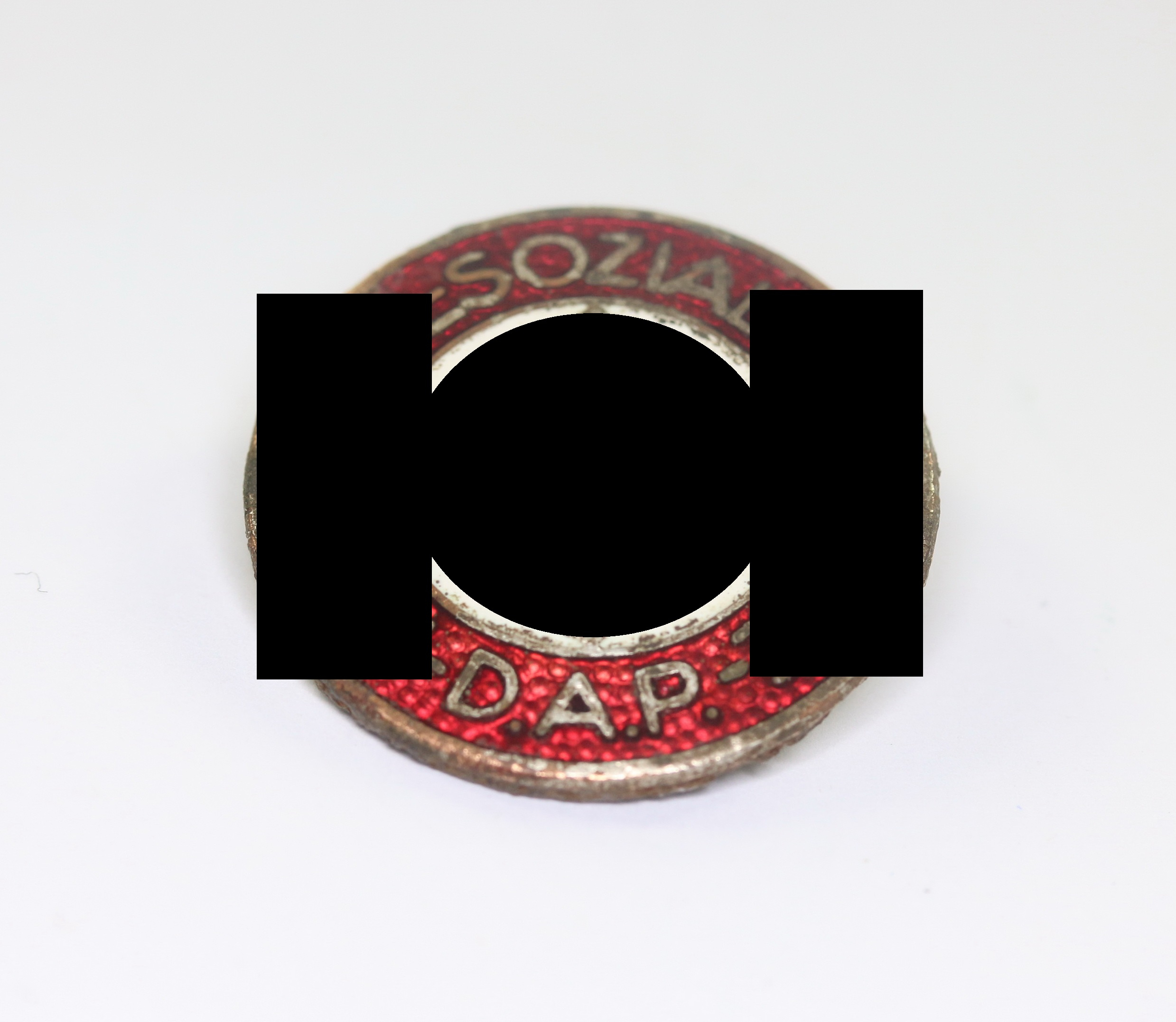 NSDAP party badge, serial number RZM M1/101 (Gustav Brehmer ...